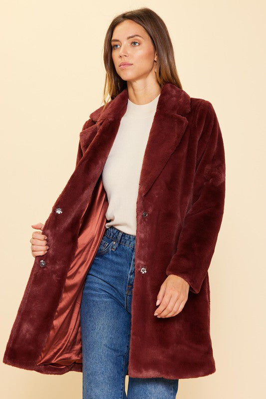 Premium Soft Teddy Long Coat – Kasey's Closet - A Kasey Collings Company